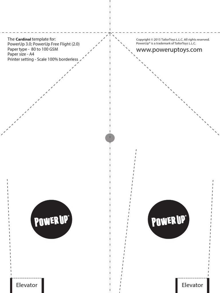 06 Cardinal Diagram and Template A4 | PDF | Office Equipment | Graphic ...