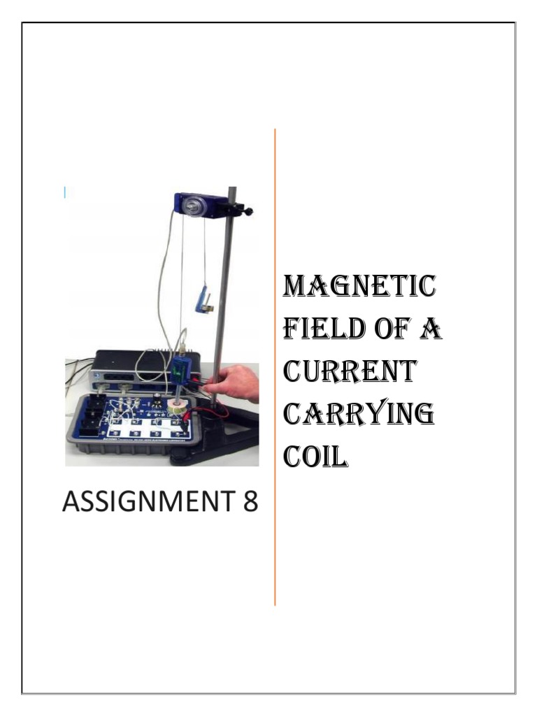 Magnetic Field of Current-Carrying Coil | PDF | Magnetic Field | Inductor