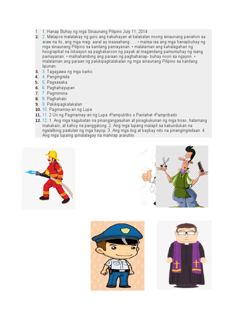 Ibat Ibang Hanapbuhay | PDF