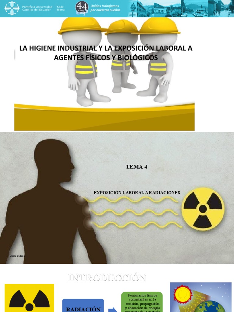 Presentación - Tema 4 - Exposición Laboral A Radiaciones | PDF ...