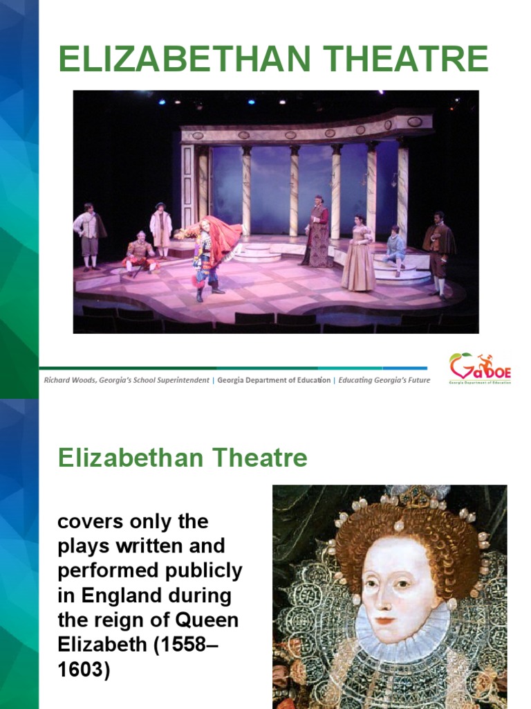 Theatre - Fundamentals I - Unit 6 - Elizabethan Theatre and The Globe ...