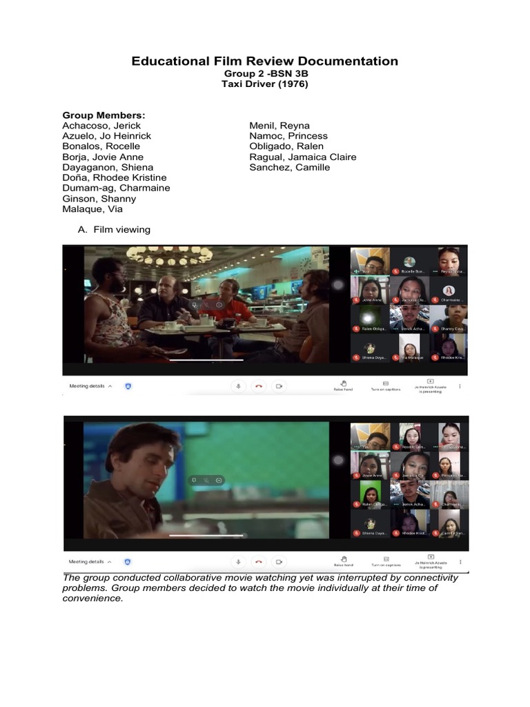 Educational Film Review Documentation | PDF