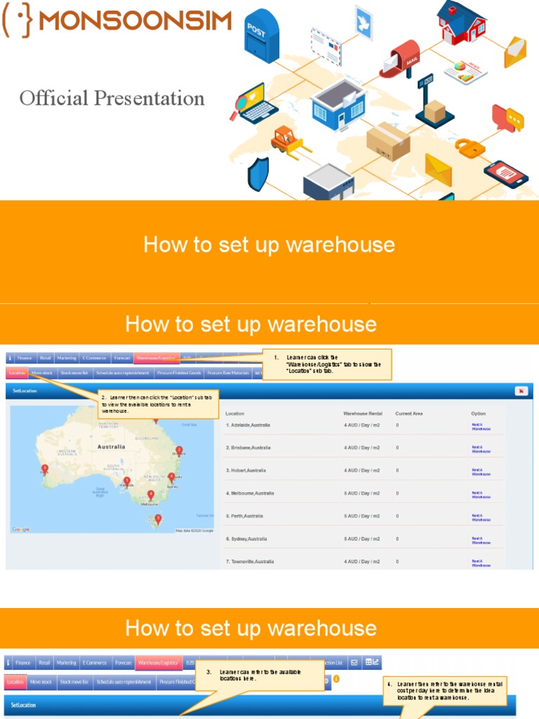 Official Presentation: How To Set Up Warehouse | PDF | Business