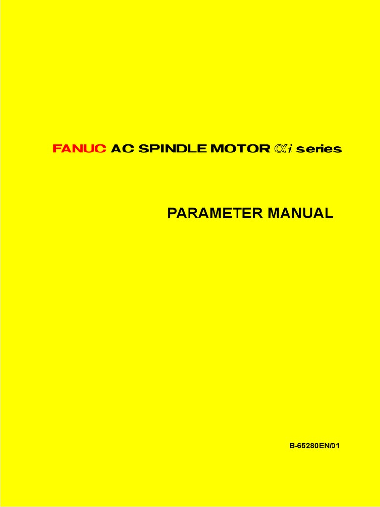 Parameter Manual: Fanuc | PDF | Parameter (Computer Programming ...