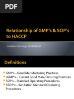 Complete Template For GMP Manual | PDF | Food Safety | Sanitation