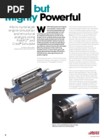 Overview of TJ 100 Turbojet Engine | PDF | Jet Engine | Pump