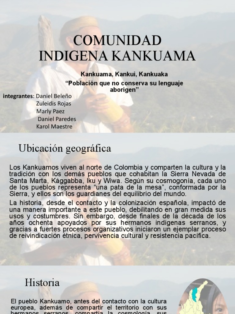 Pueblo Kankuamo | PDF | Pueblos Indígenas de las Américas | Idiomas