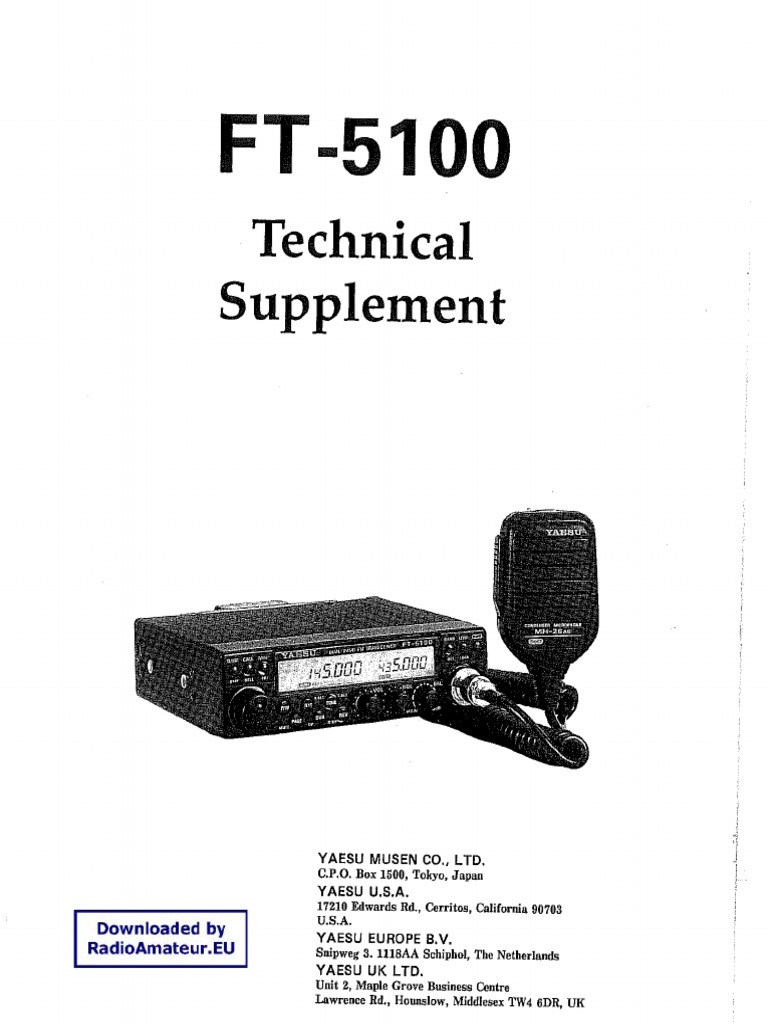 FT-5100 Serv | PDF