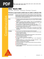 Ficha Tecnica Impermeabilizante IMPAC 5000 Fibratado. | PDF | Cemento | El plastico