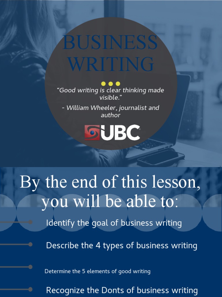 Business Writing Essentials | PDF | Writers | Human Communication