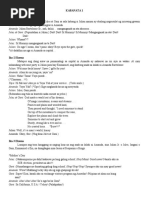 Padre Damaso (Pagsasatao/Monologue Script) | PDF