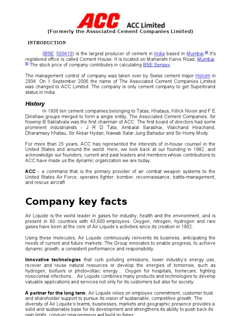 ACC Limited Analysis | PDF | Equity (Finance) | Income Statement