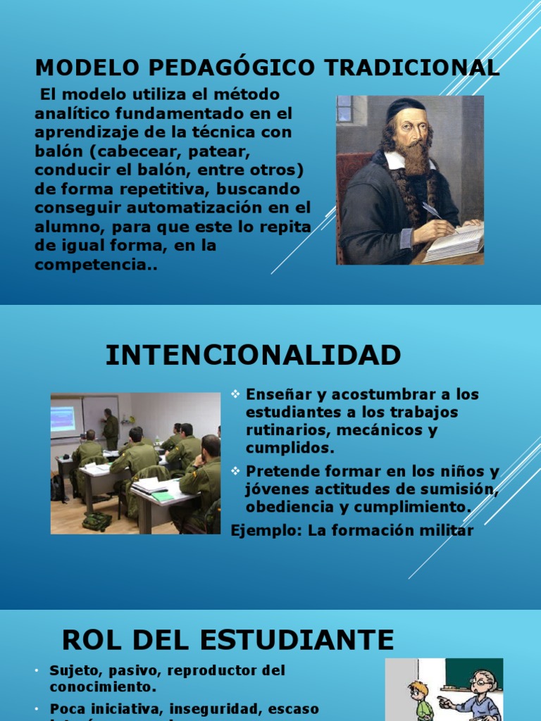 Modelo Pedagógico Tradicional | PDF