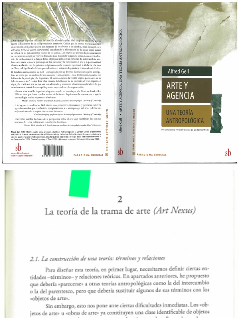 Alfred Gell - Arte y Agencia. Una Teoria Antropologica. | PDF