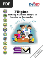 4a's Filipino Lesson Plan (Pangngalan) | PDF