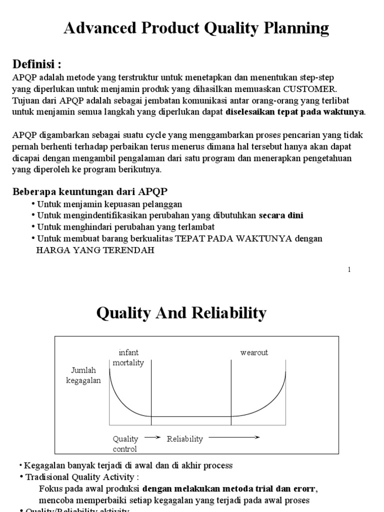 APQP | PDF