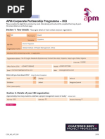 APM Full Membership Guide | PDF | Project Management | Experience