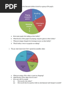 Worksheet Number 1 Pie Chart Grade 6 | PDF