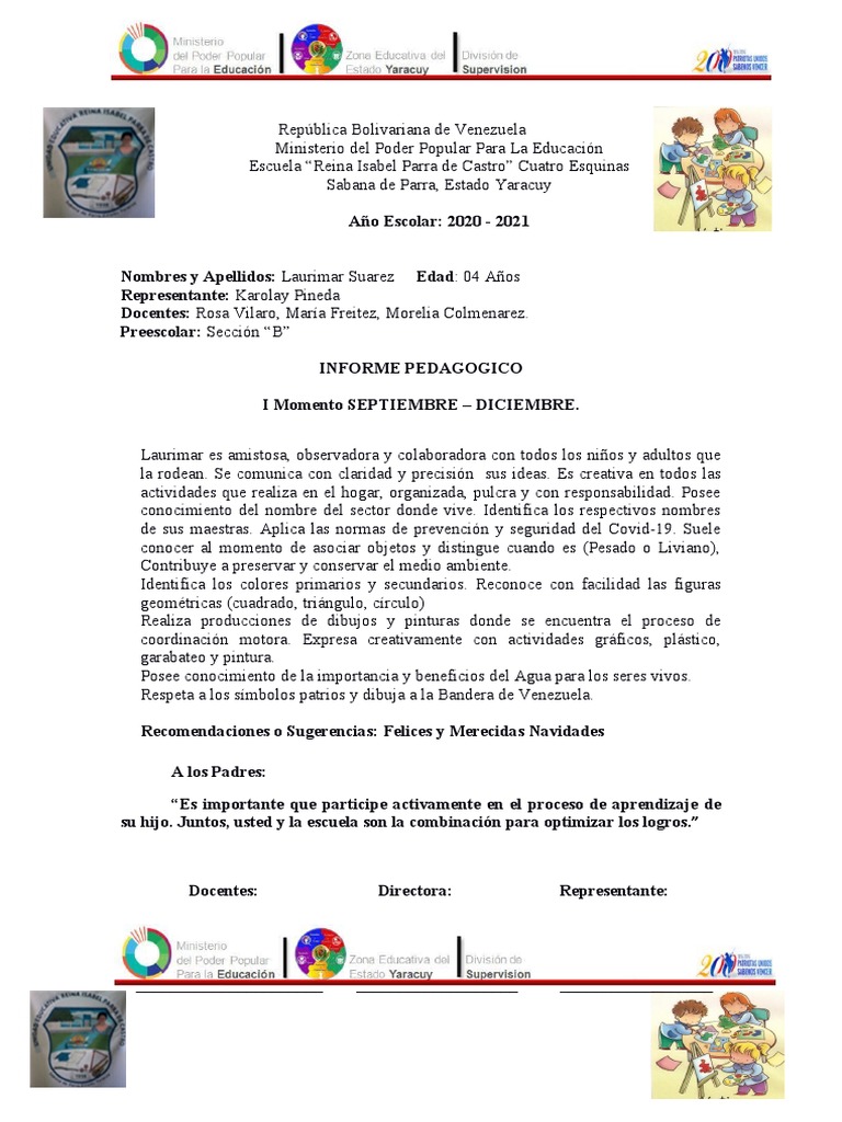 Boletas Imer Momento | PDF | Venezuela | Aprendizaje