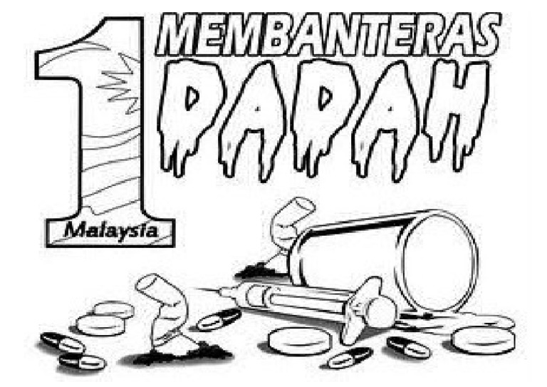 Poster Anti Dadah Tahun 1 | PDF