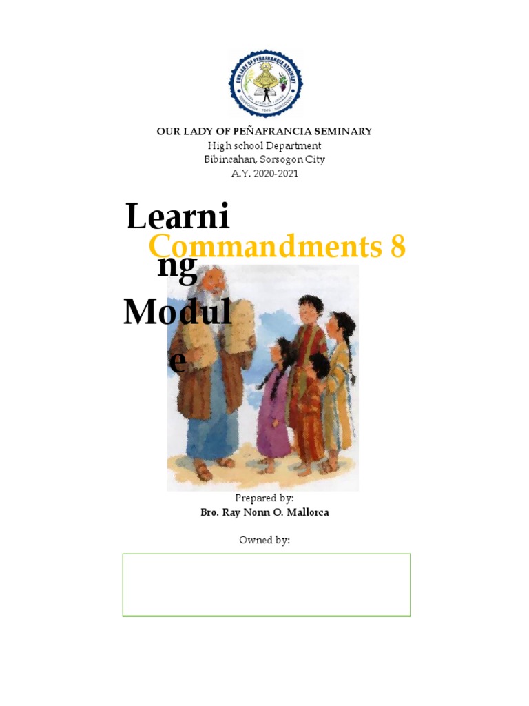 Commandments Module | Download Free PDF | Chastity | Ten Commandments