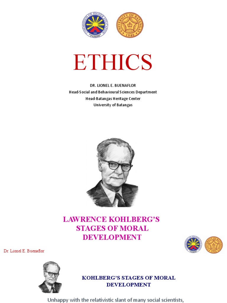 Kohlberg's Moral Development Stages | PDF | Morality | Conscience