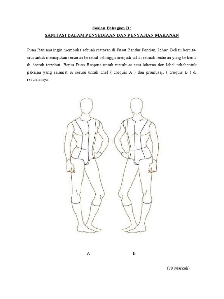 Soalan Bahagian B Lakaran | PDF