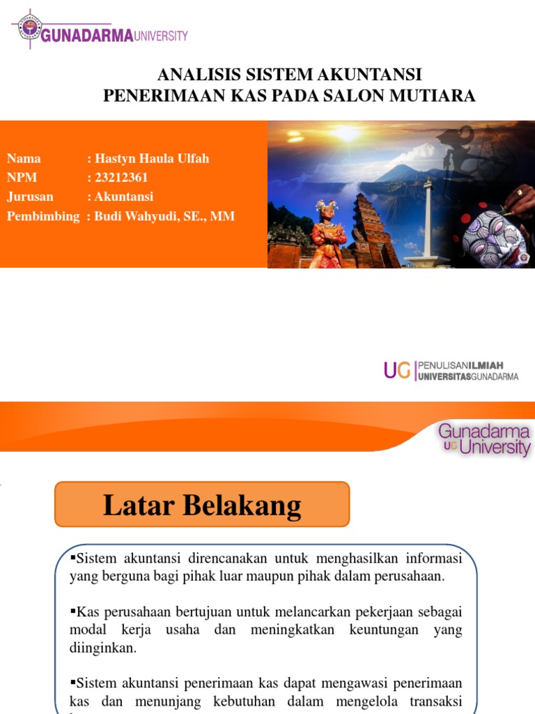 Analisis Sistem Akuntansi Penerimaan Kas Pada Salon Mutiara | PDF