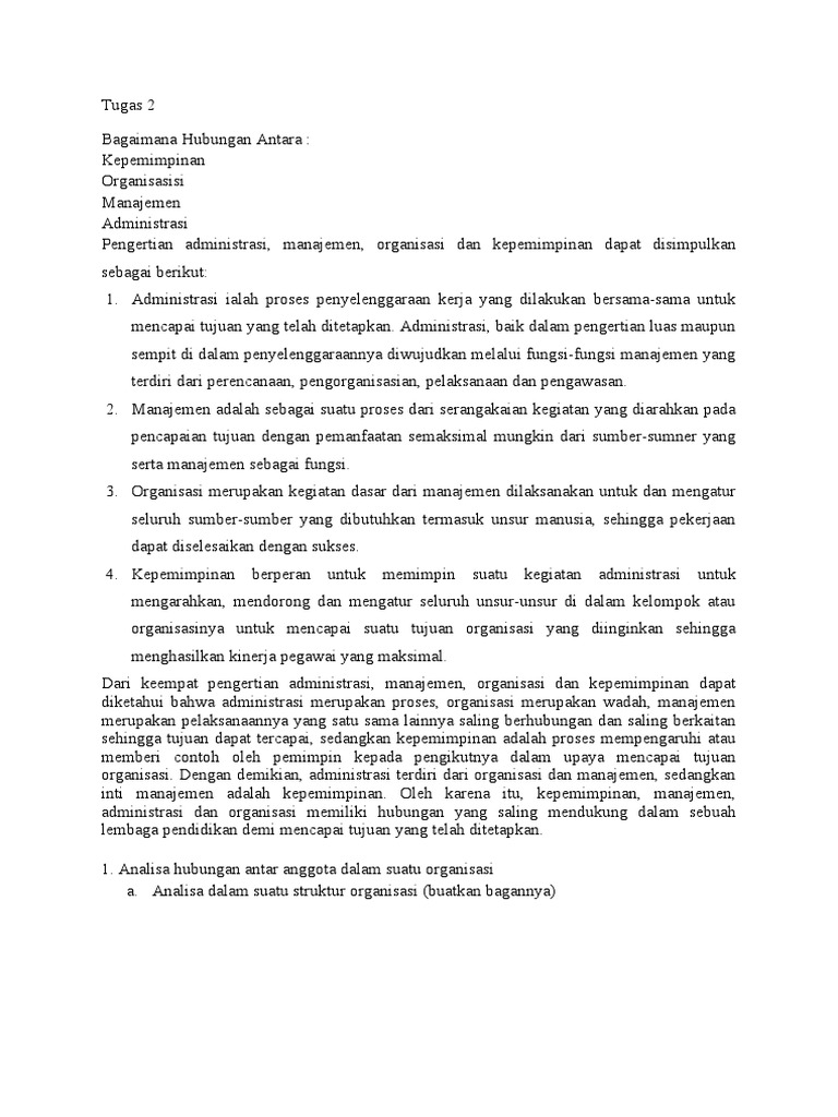 Pemimpin Formal Dan Informal | PDF