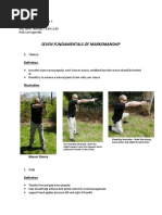 Part 4 7 FUNDAMENTALS OF MARKSMANSHIP | PDF | Shooting | Trigger (Firearms)