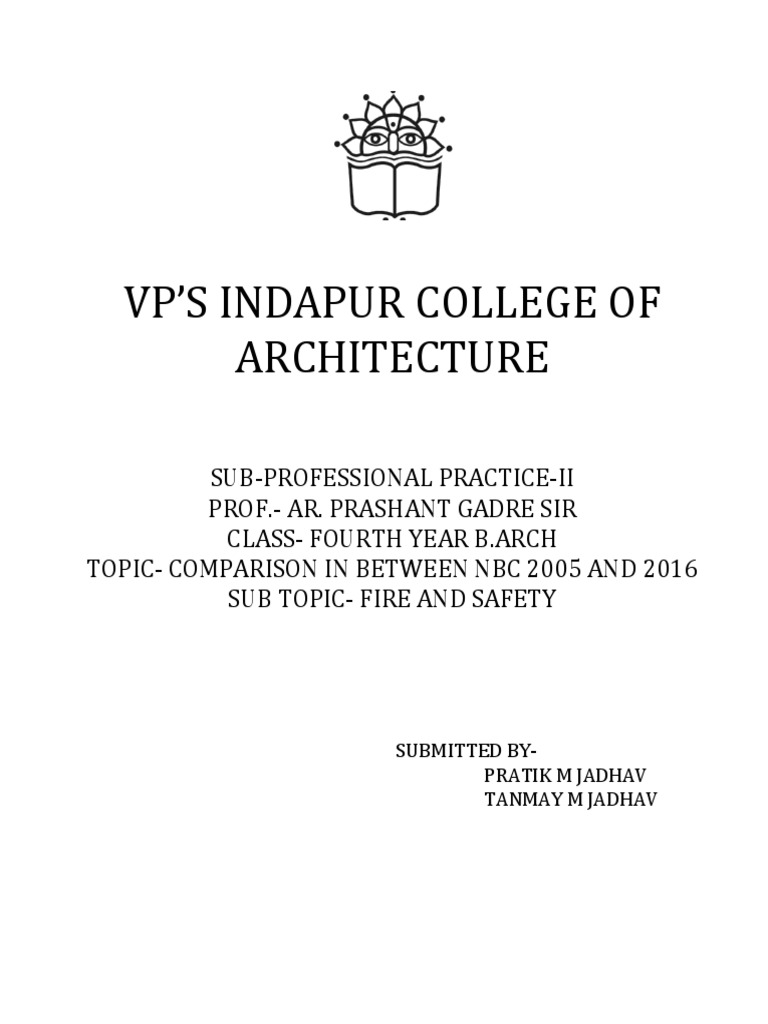 NBC 2005 Vs NBC 2016 (Fire and Safety) PDF | PDF | Electrical Wiring | Duct (Flow)