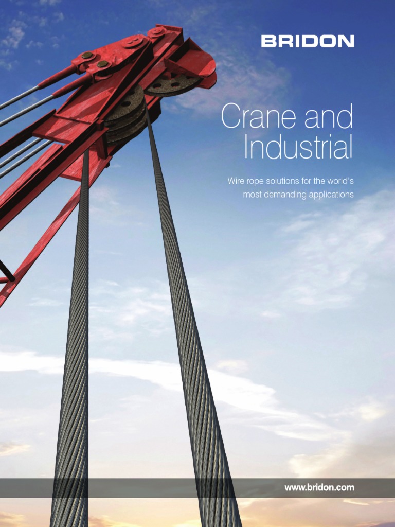 Bridon Crane and Industrial | PDF | Rope | Wire