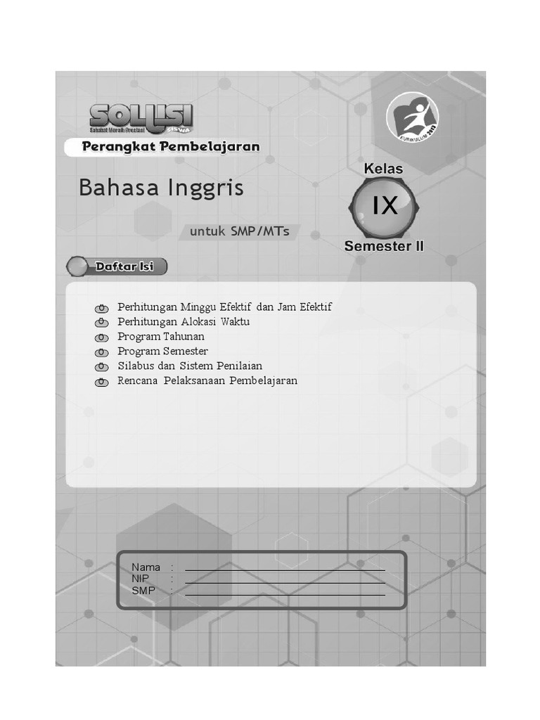 Bahasa Inggris I1 | PDF