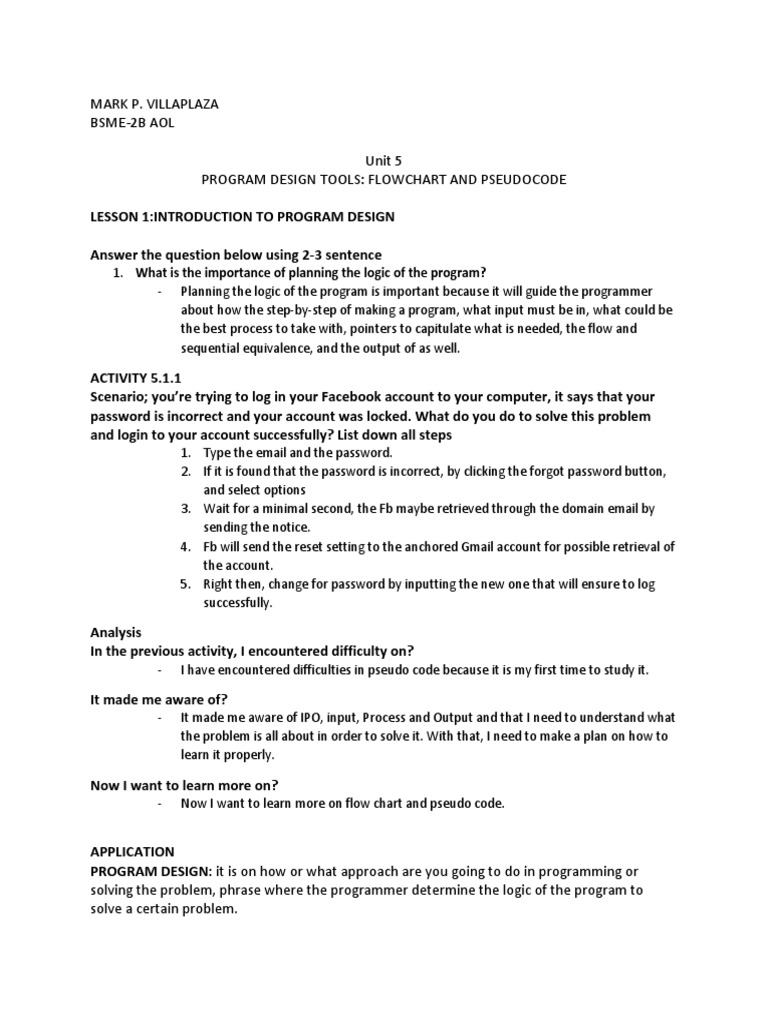 Unit 5 Lesson 8 | Download Free PDF | Algorithms | Computer Science