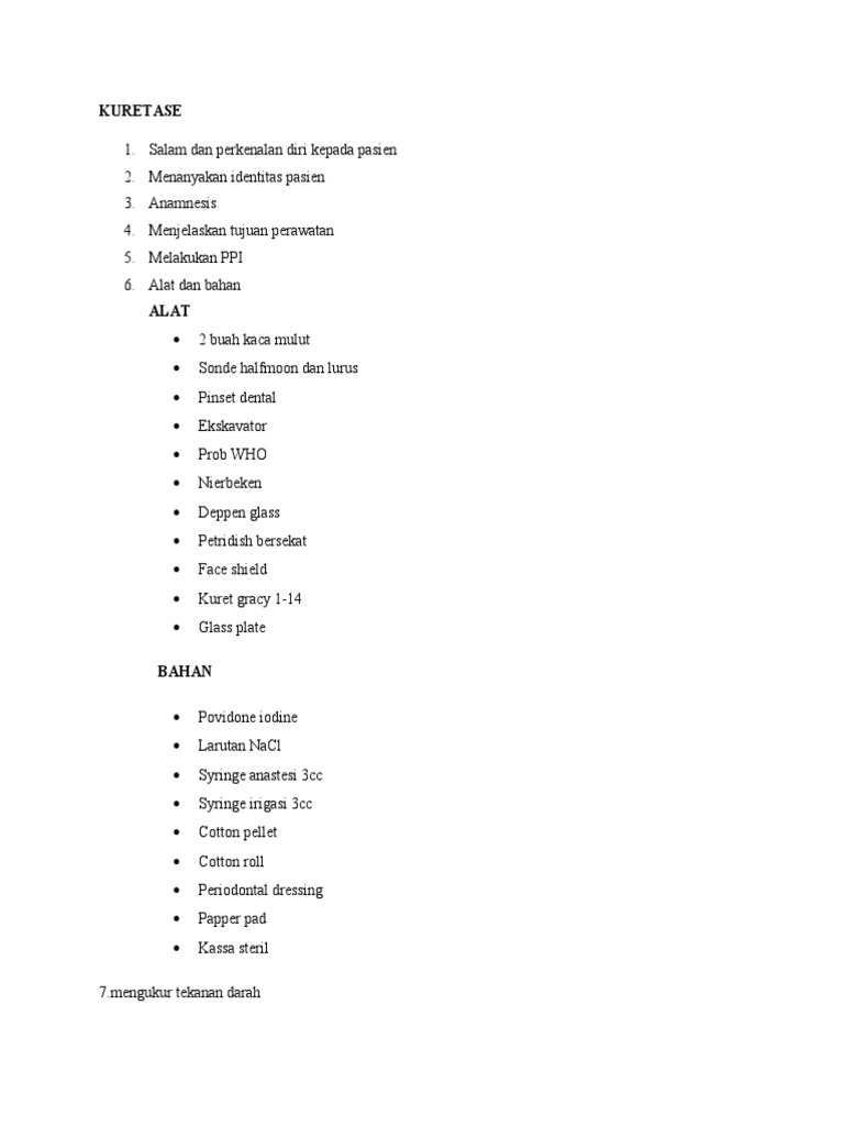 KURETASE & GINGIVEKTOMIxnxx PDF | PDF