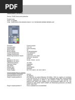 7SL87 Device Protection Specs | PDF | Networking Standards ...