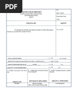 Liquidation Report Form | PDF | Finance & Money Management