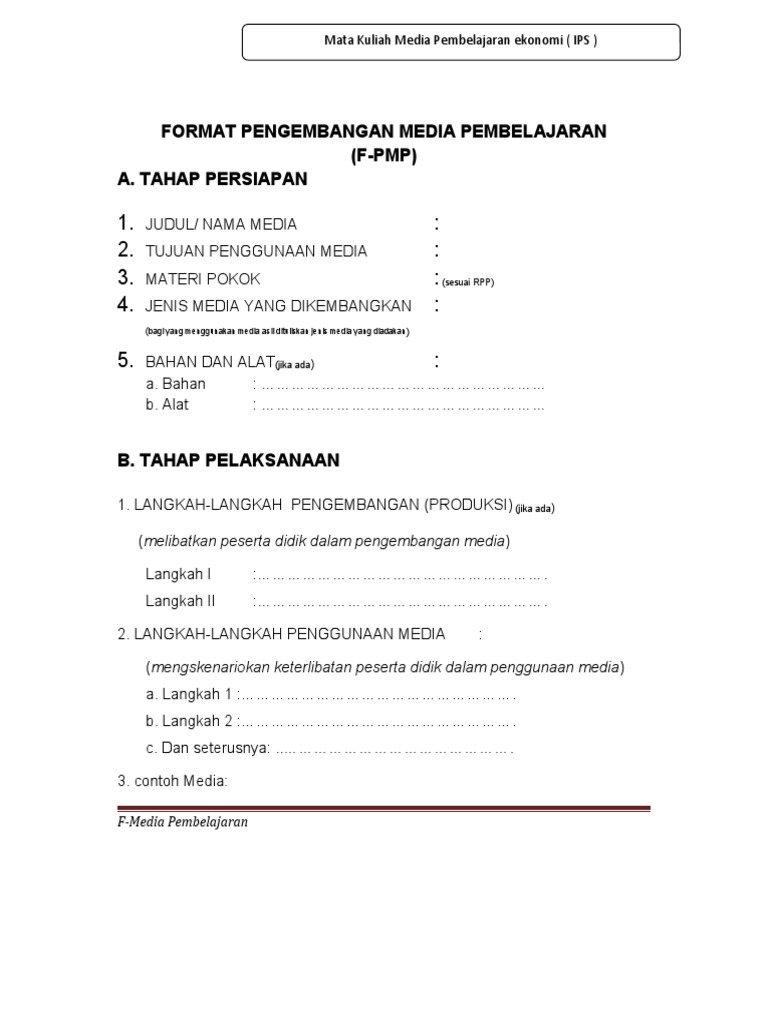 Format Media Pembelajaran | PDF | Seni | Komputer