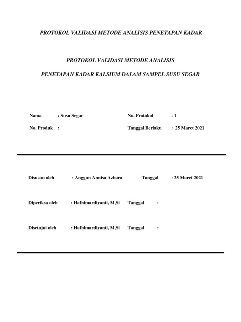 Protokol Validasi Anggun Annisa 1920143 AK2D | PDF