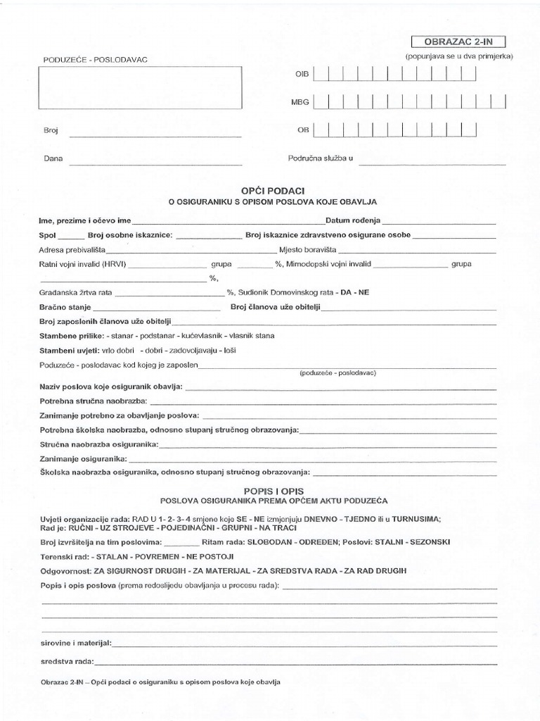 2 in Obrazac | PDF