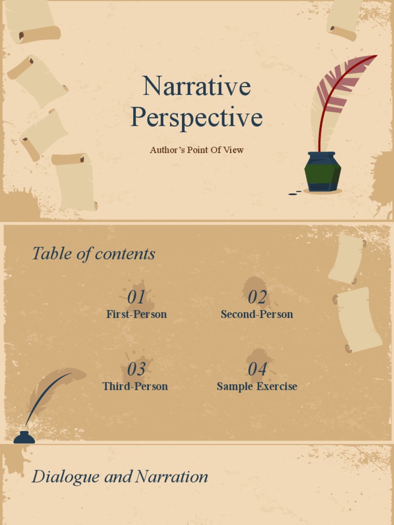 Understanding Narrative Perspectives | PDF | Narration