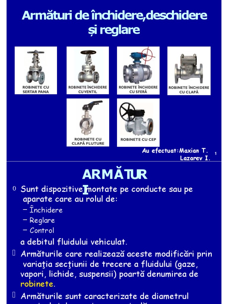 Armaturi | PDF