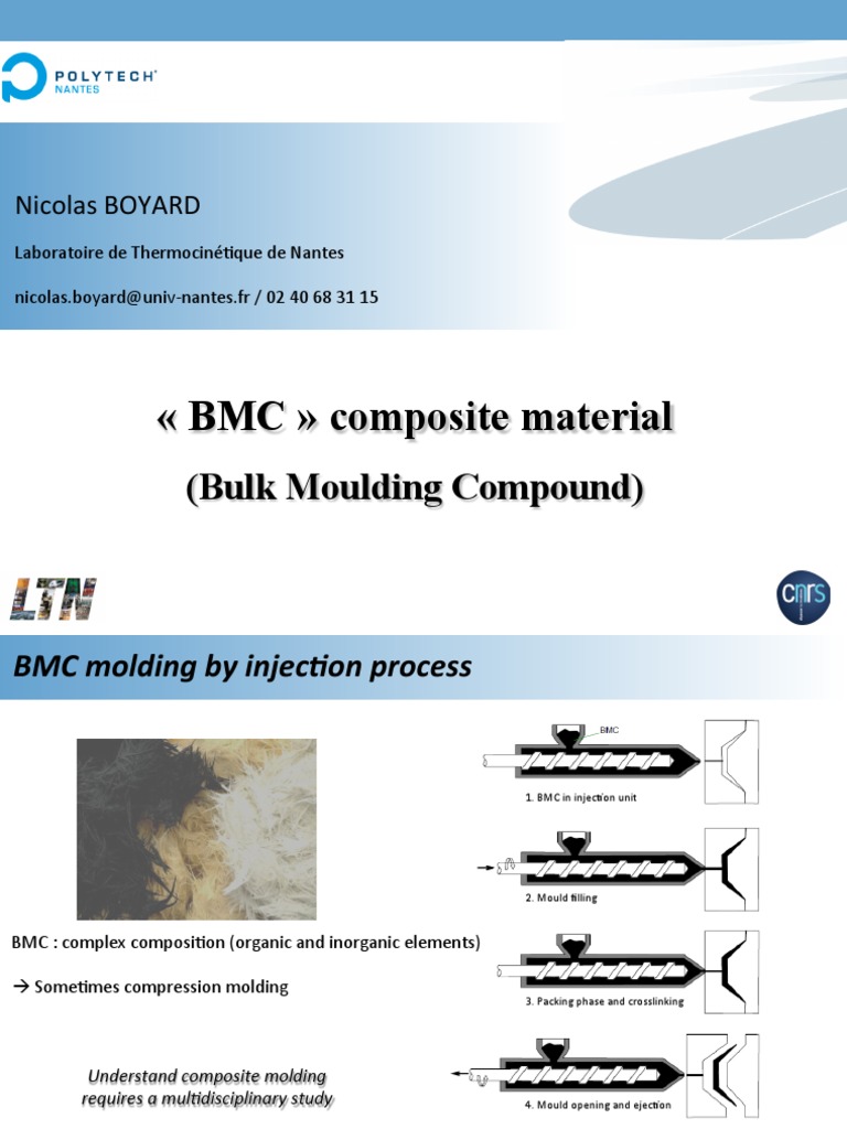 BMC Composite Material: (Bulk Moulding Compound) | PDF | Composite ...