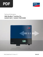 Modbus Interface For SUNNY CENTRAL | PDF | Computer Network | Integer (Computer Science)