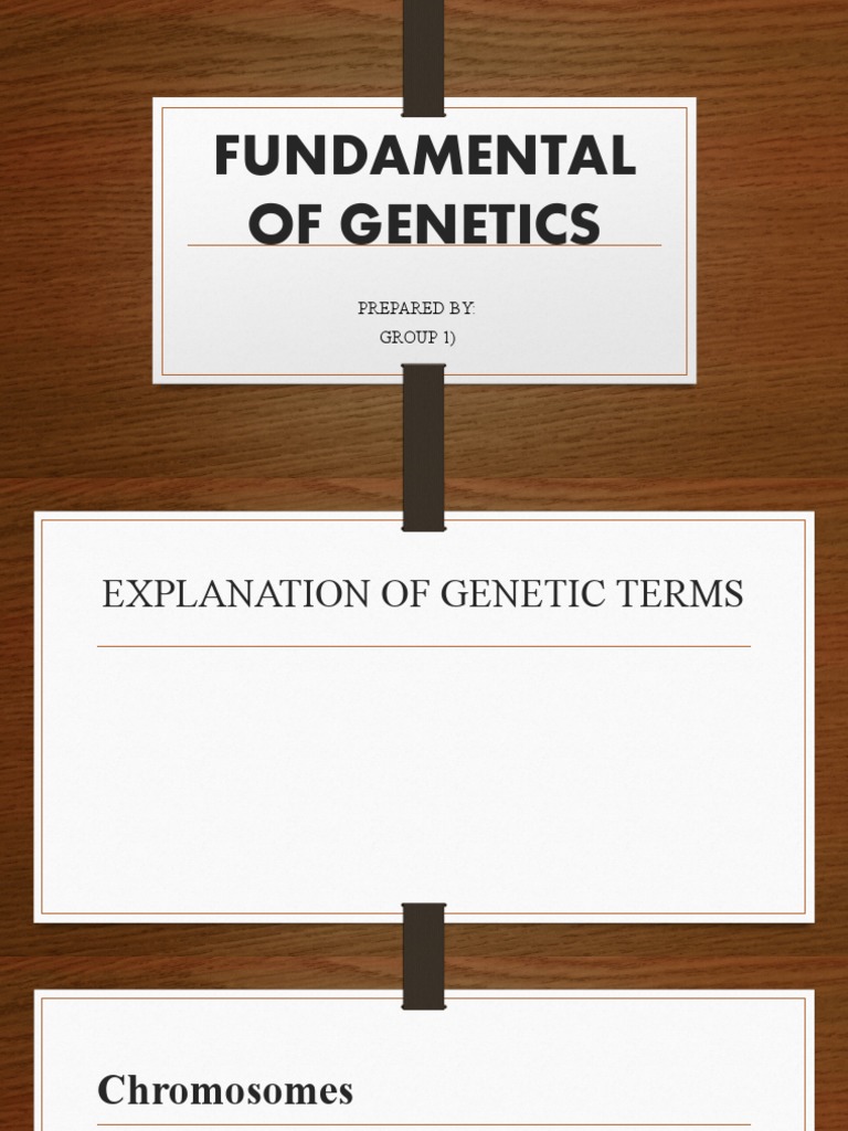 Fundamental of Genetics | PDF | Genetics | Gene