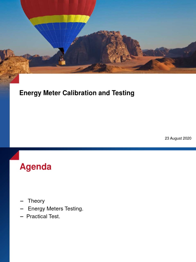 Energy Meter Calibration | PDF | Electricity | Physical Quantities