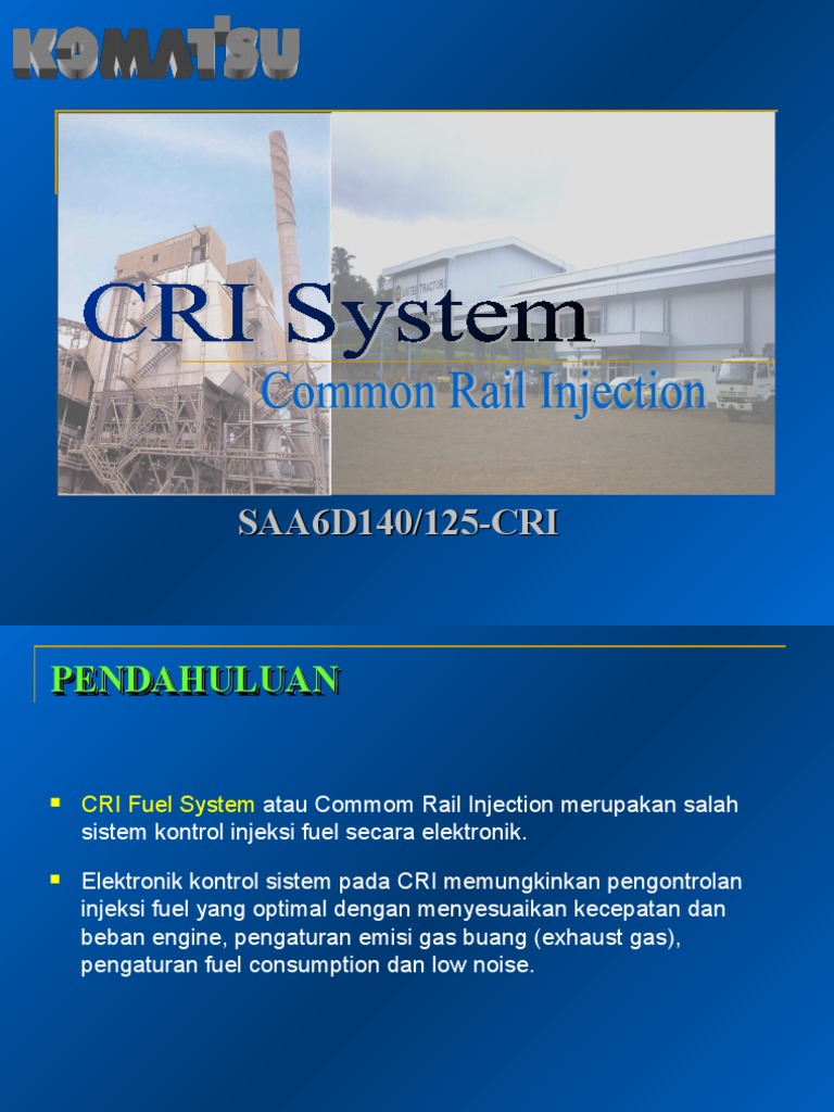 CRI System | PDF | Fuel Injection | Propulsion