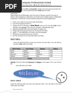 Ms Access Practical Questions | PDF | Microsoft Access | Databases