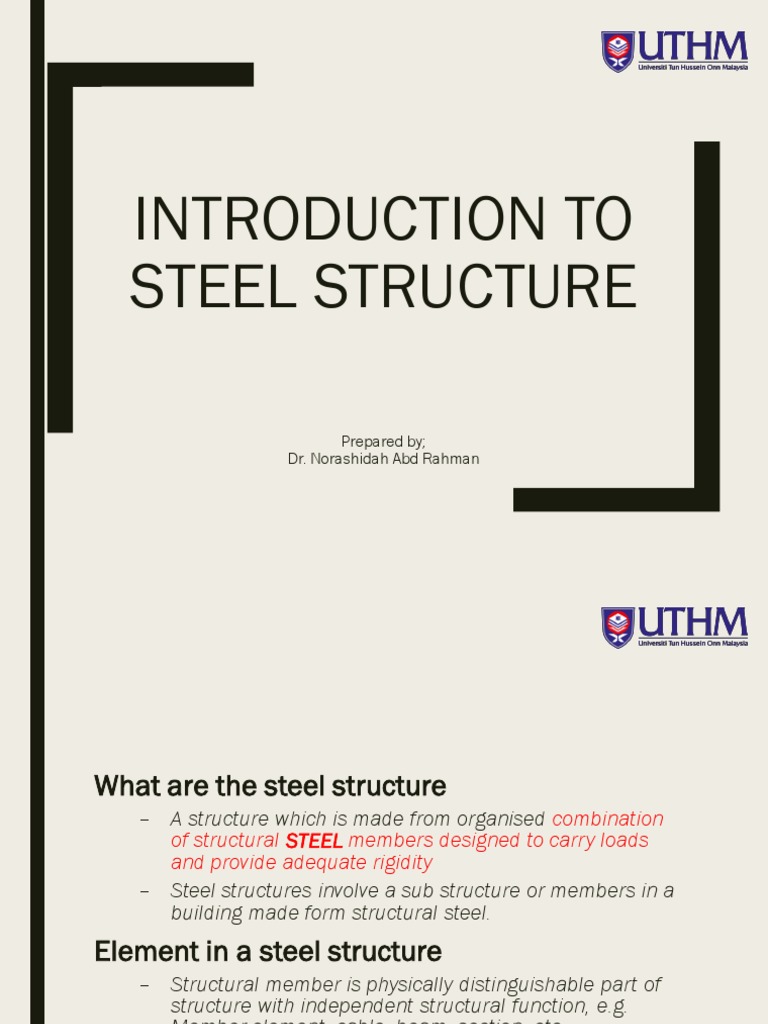 Introduction of Steel Section | PDF | Strength Of Materials ...