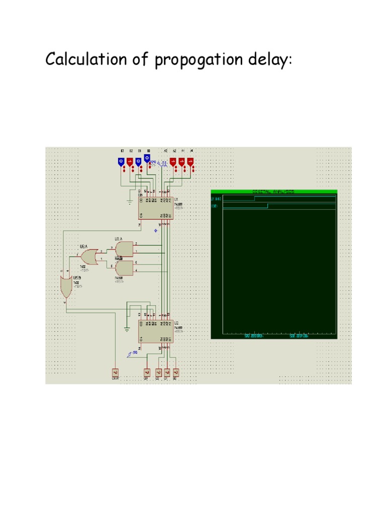Example of Propagation Delay Calculation | PDF | Teaching Methods ...